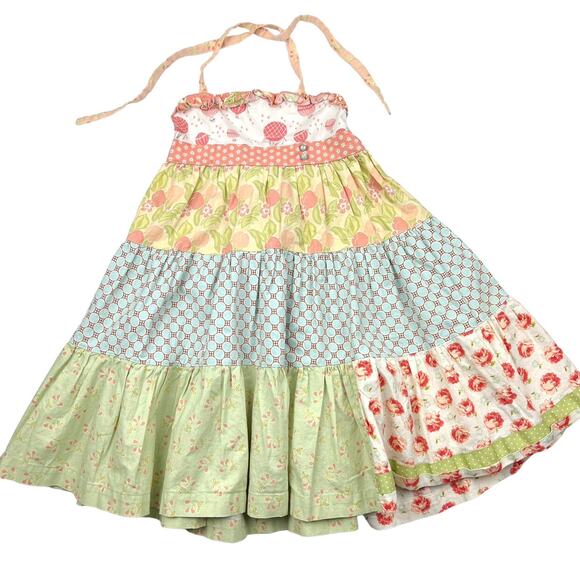Matilda Jane | Dresses | Matilda Jane Platinum Peaches For Me Tiered ...